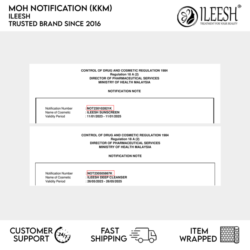ILEESH Set A (4 in 1) - Day/Night Routine | ILEESH