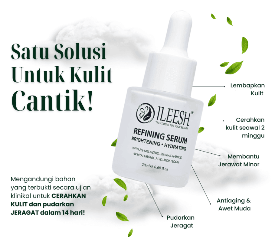 ILEESH Refining Serum (Brightening & Hydrating) - 20ml | Skincare | ILEESH